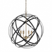 Skai Orb Chandelier in Russet | Lighting Connection