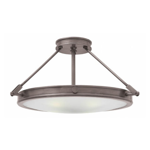 Collier Brass Semi-Flush by Hinkley Lighting | Lighting Connection ...